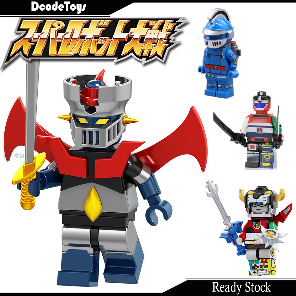 SWR Lego Super Robot Wars mazinger voltes v voltron godmars daimos ...