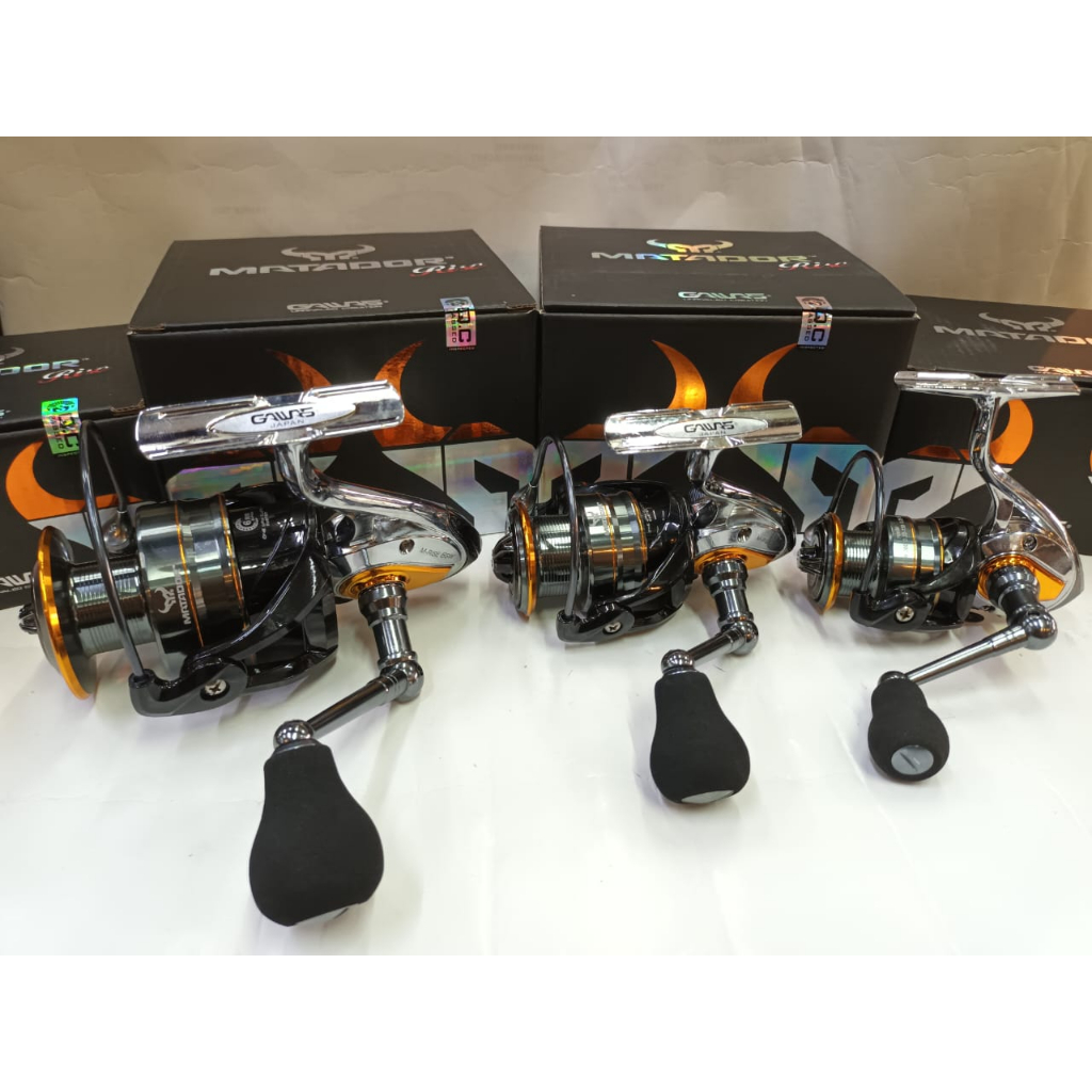 GAWAS MATADOR RISE SW REEL (FREE REEL BAG) | Shopee Philippines