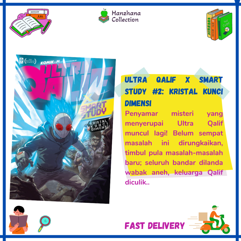 Komik M: Ultra Qalif X Smart Study 2 - Dimensional Key Crystal | Shopee ...