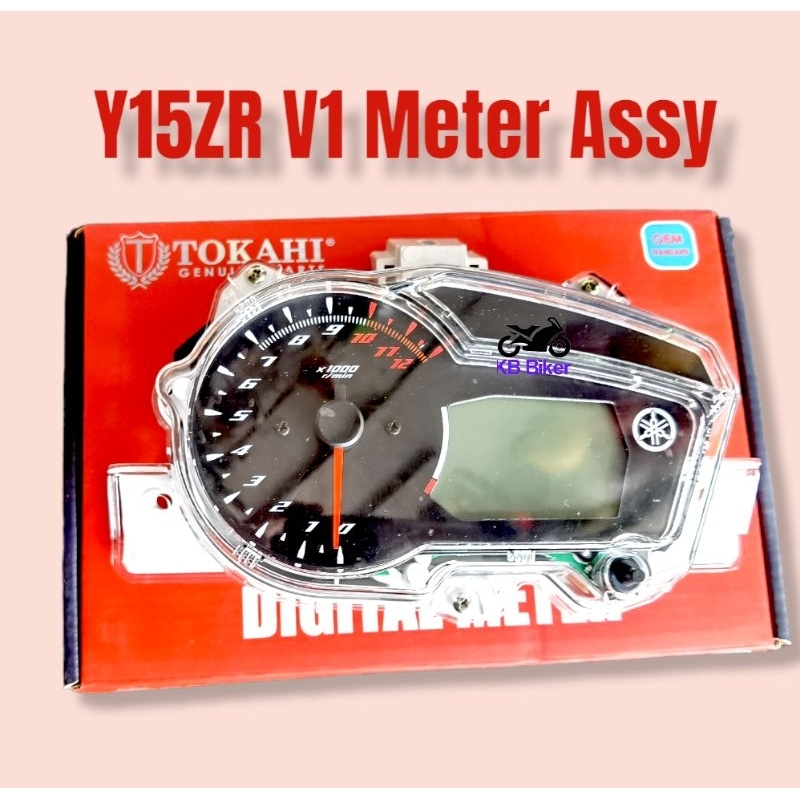 Meter Digital Y15zr V1 Tokahi Tobaki Meter Y15 V1 / V2o | Shopee ...