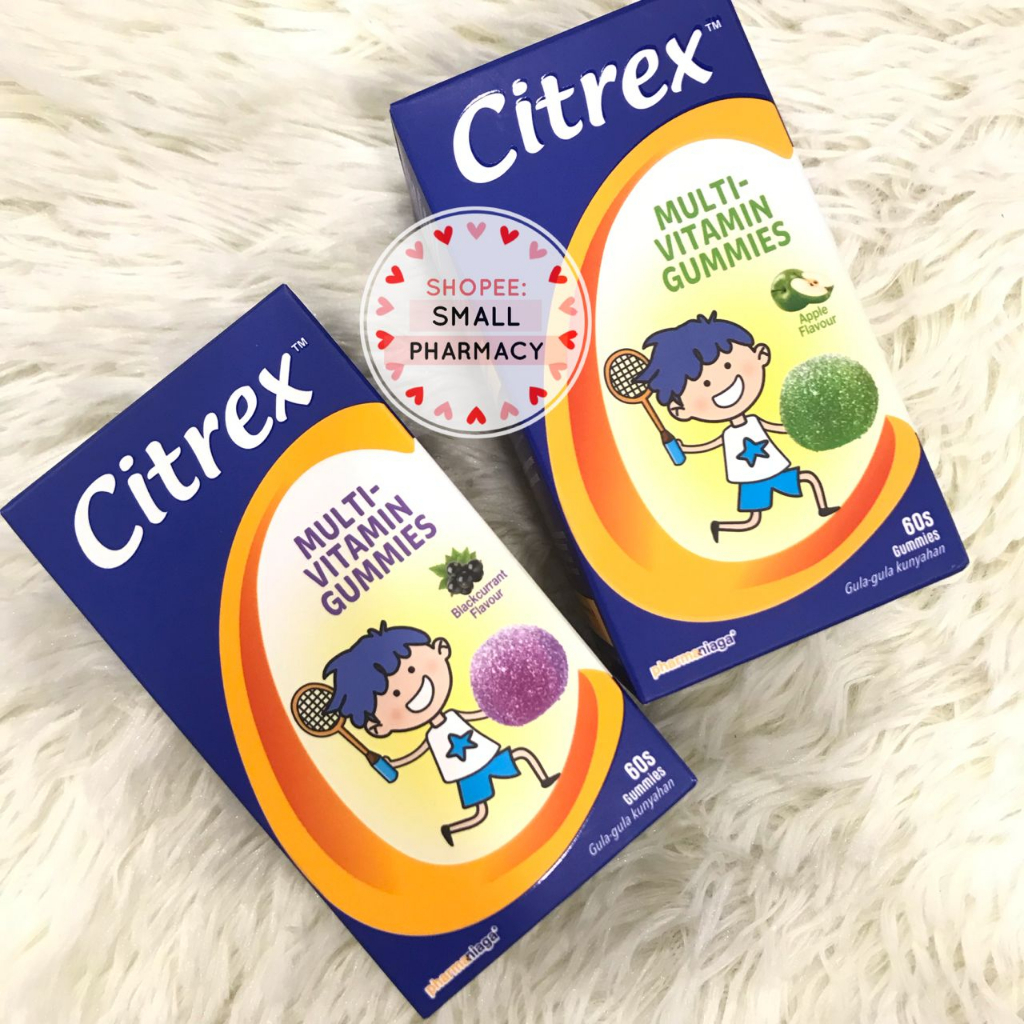 Citrex Multivitamin Gummies 60s Apple / Blackcurrant | Shopee Philippines