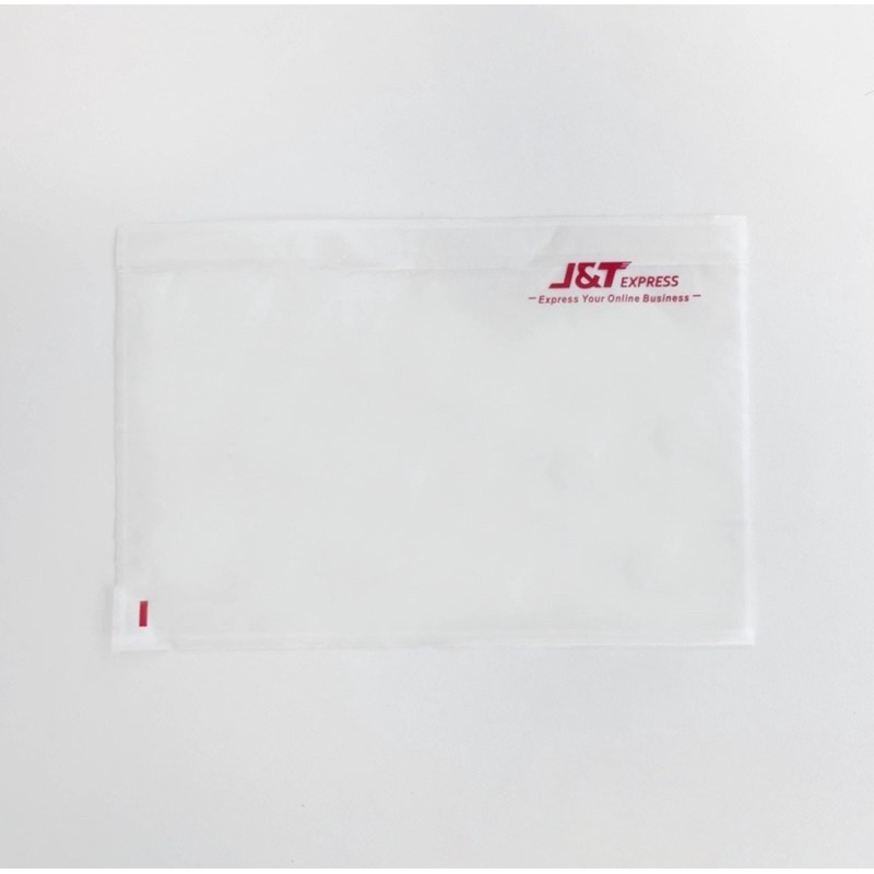 J&T Express Consignment Note Pocket / Waybill Pocket (10pcs) | Shopee ...