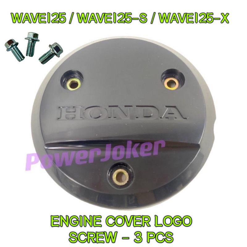 Wave125 Wave125-S Wave125-X Wave 125 S Wave 125 X - Enjin Cover Logo ...