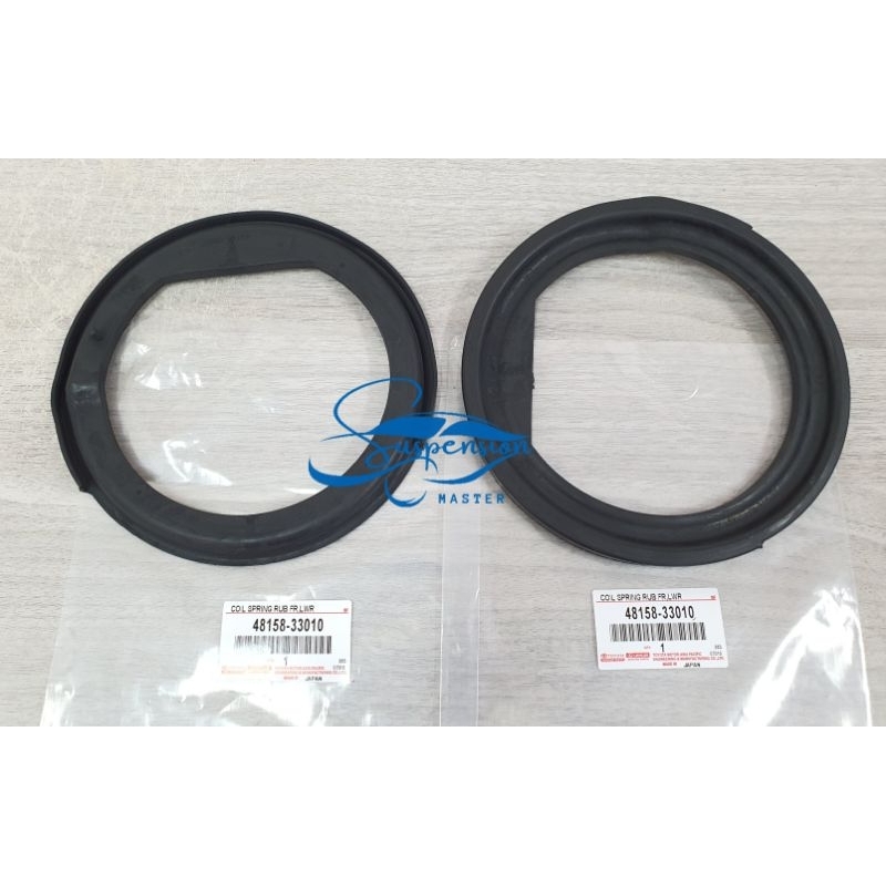 2 IN 1 SET - FRONT COIL SPRING RUBBER LOWER -TOYOTA ESTIMA ACR30 CAMRY ...