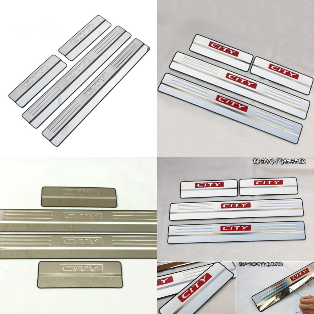 Honda City 2015-2021 Car Door Step Accessories Set | Shopee Philippines