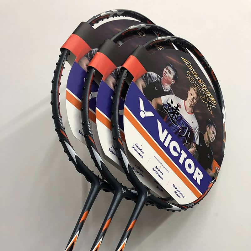 VICTOR AURASPEED ARS 100X BADMINTON RACKET MY CODE | Shopee Philippines