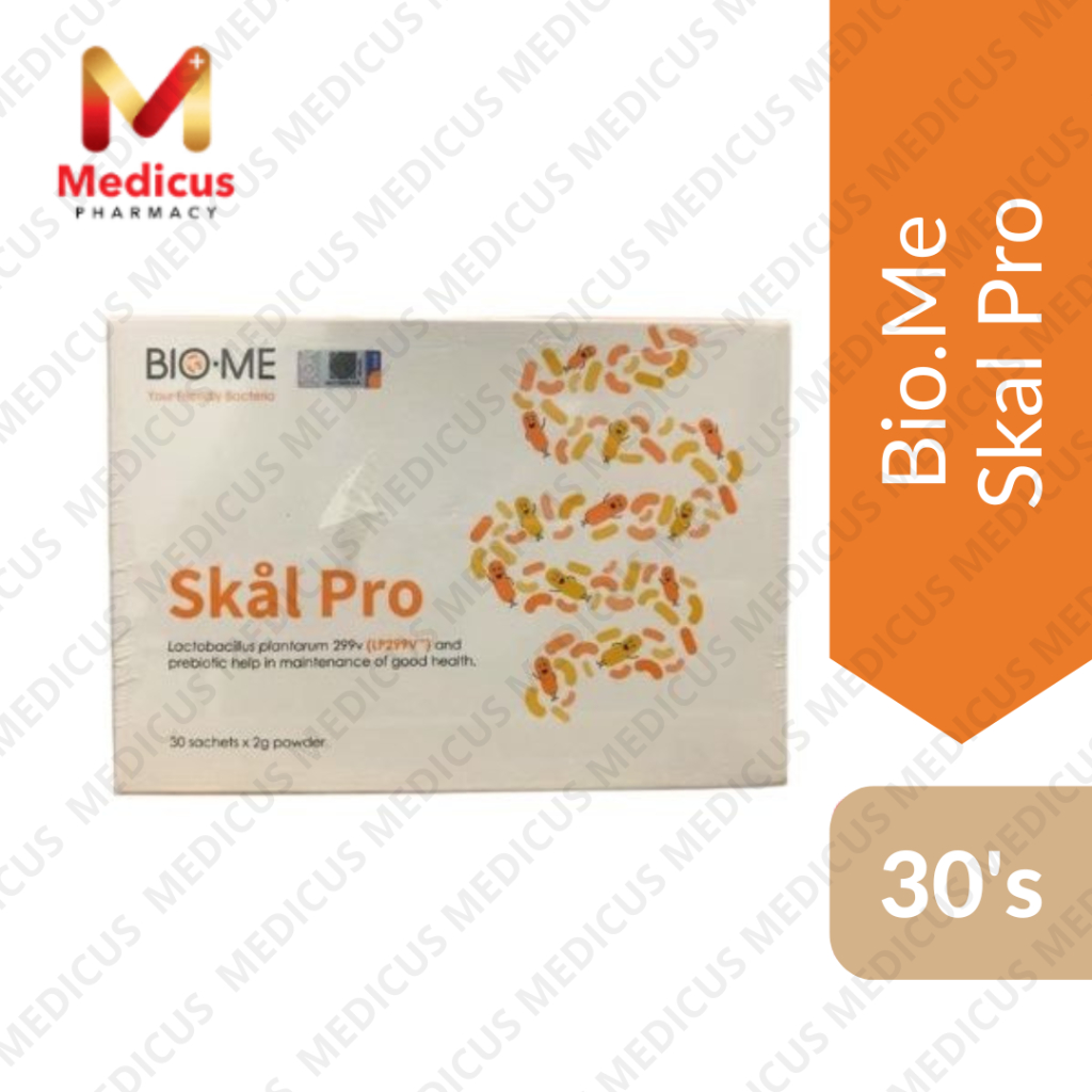 Bio.Me Skal Pro Lactobacillus Plantarum 2g x 30's (Exp: 12/2026 ...