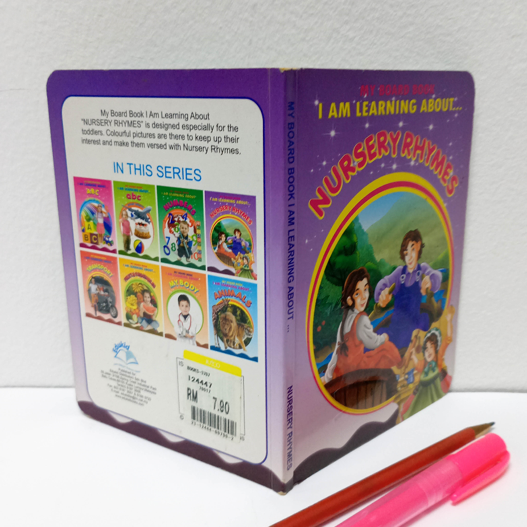 My Board Book I am Learning About Nursery Rhymes (Used Book) | Shopee ...