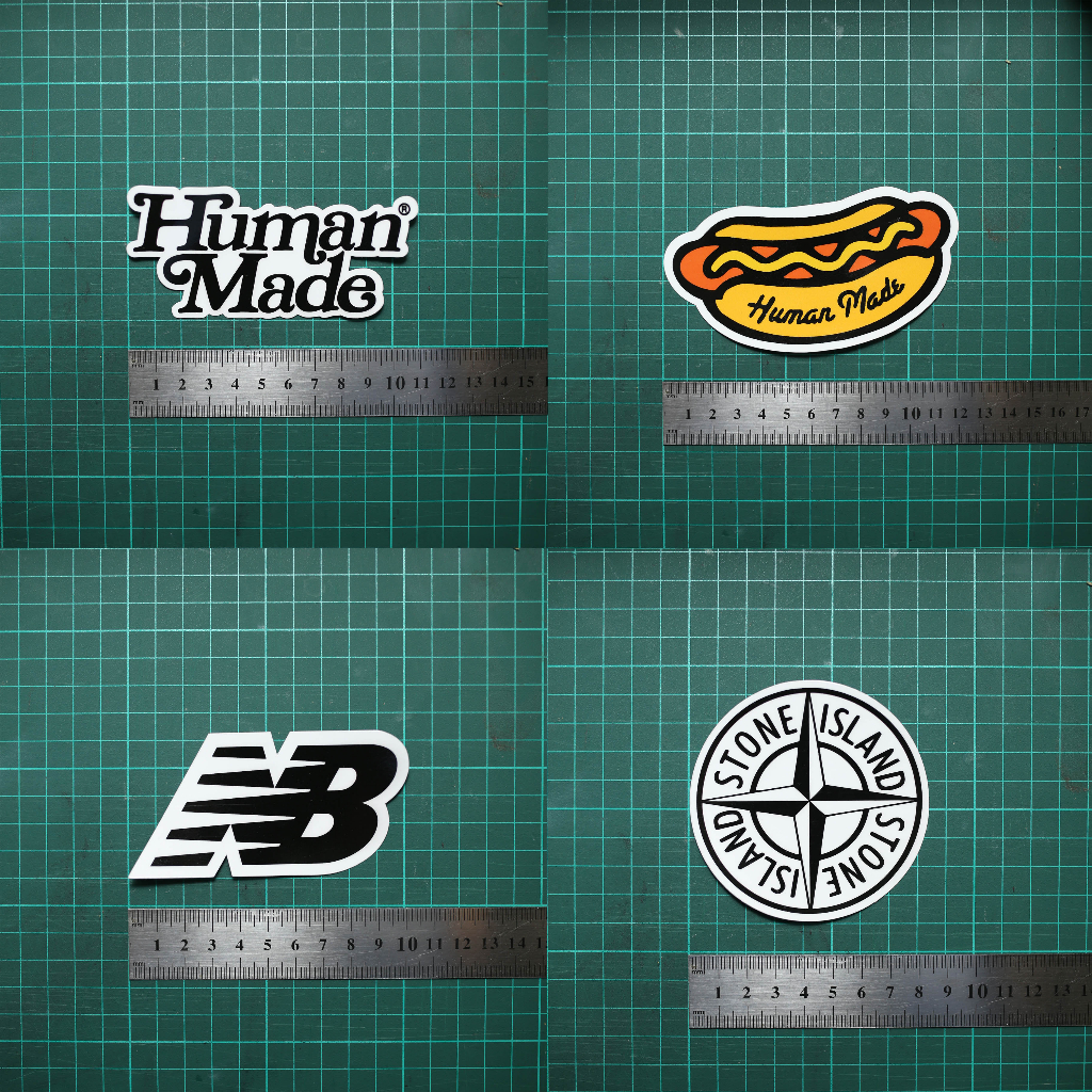 Sticker ( Human Made, New Balance, Stone Island ) | Shopee Philippines