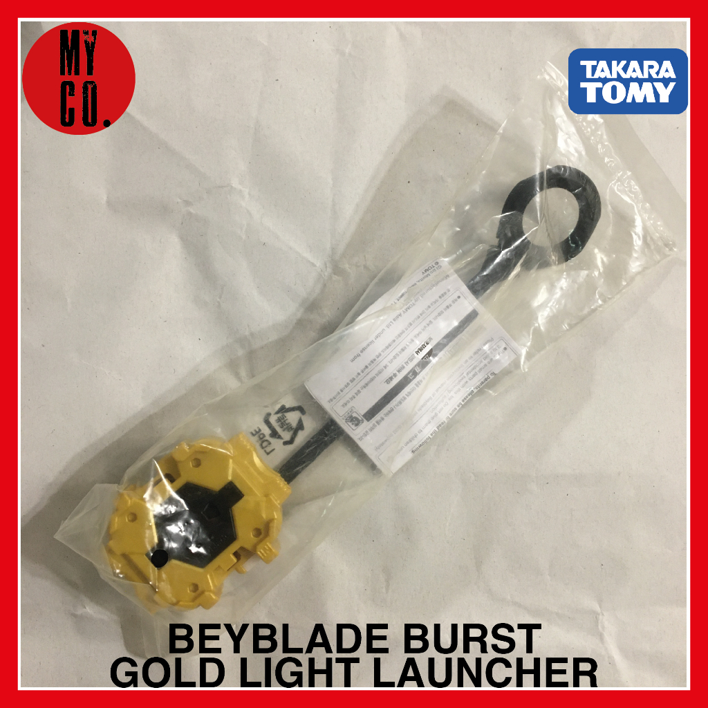 BEYBLADE BURST LIGHT LAUNCHER GOLD VER. TAKARA TOMY | Shopee Philippines