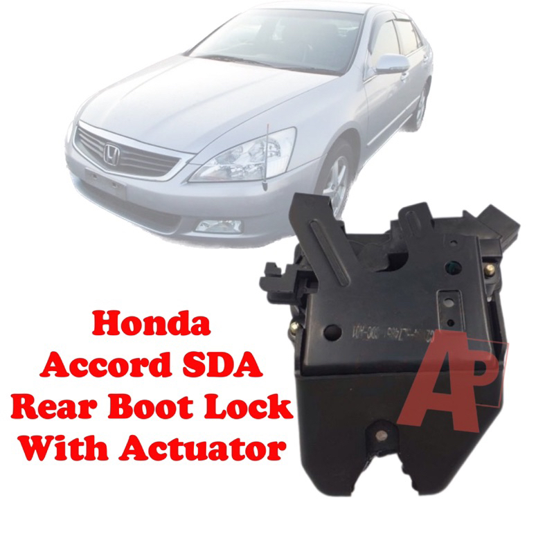 Honda Accord SDA Rear Boot Lock With Actuator 3 Pin New | Shopee ...