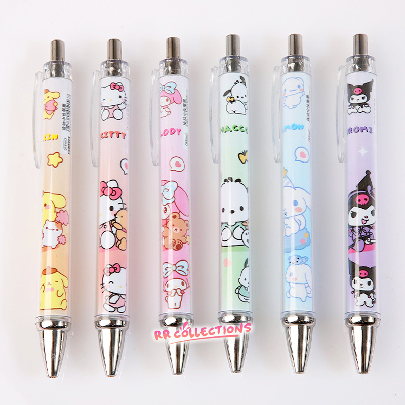 Cute Gel Pen Chunky Design 0.5mm Retractable Press Pen Cinnamoroll ...
