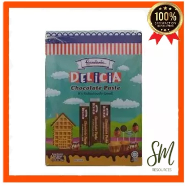GARDENIA Delicia Chocolate Paste/Pes Coklat 12 x 5 x 10 g | Shopee ...