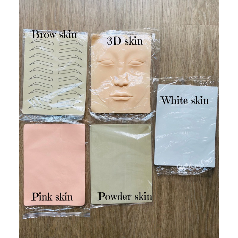 FAKE SKIN PRACTICE EYEBROW - | Shopee Philippines