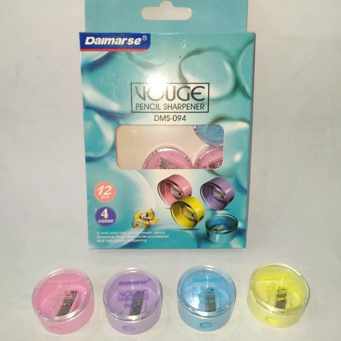 STY Daimarse DMS-094 Sharpener One Hole With Coverr Stationery One Hole ...