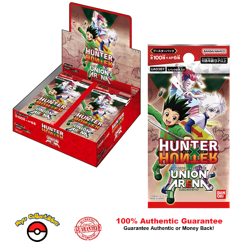 Union Arena TCG: Hunter x Hunter Booster Box/ Booster Pack | Shopee Philippines