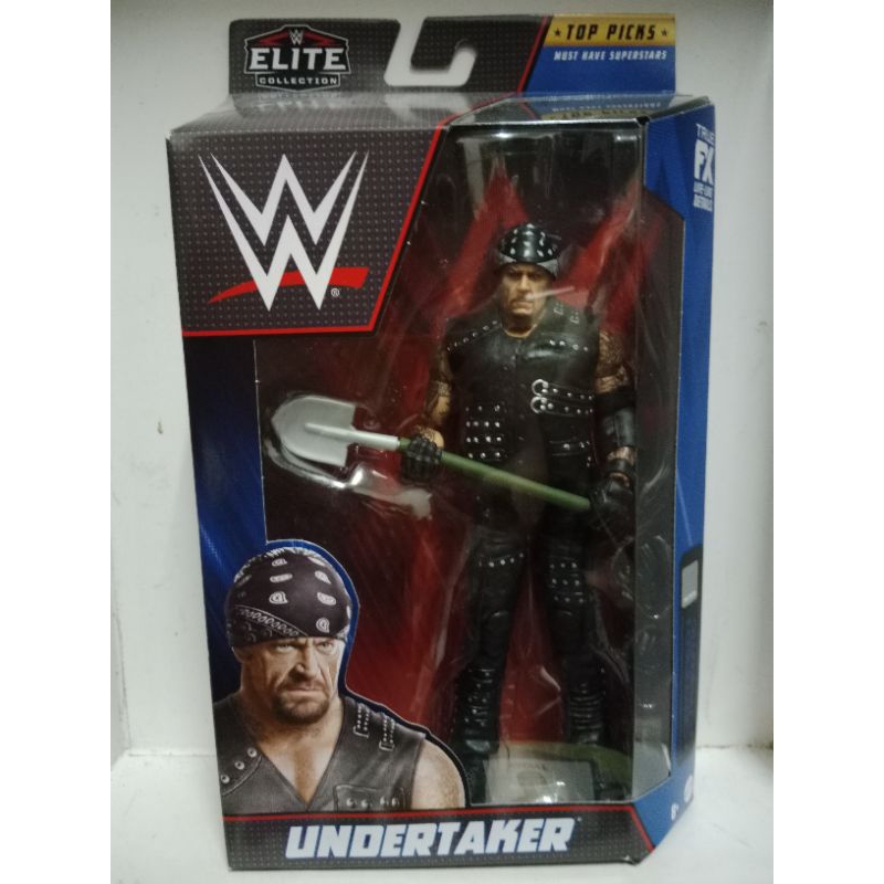 Mattel WWE Elite 2023 Undertaker Wrestling Action Figure | Shopee ...