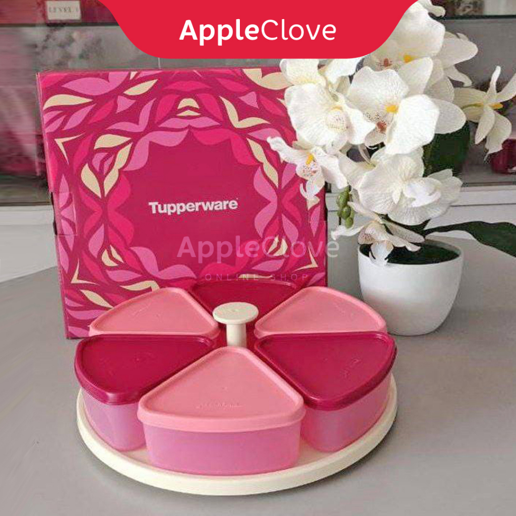 Tupperware Modular Carousel Wedge Container (6) 200ml Carousel (1) with ...