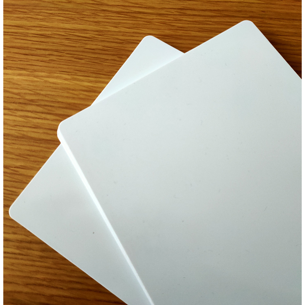 A4 Blank PVC Card, A4 Whiteboard, Plastic Card, Both Side Reusable ...