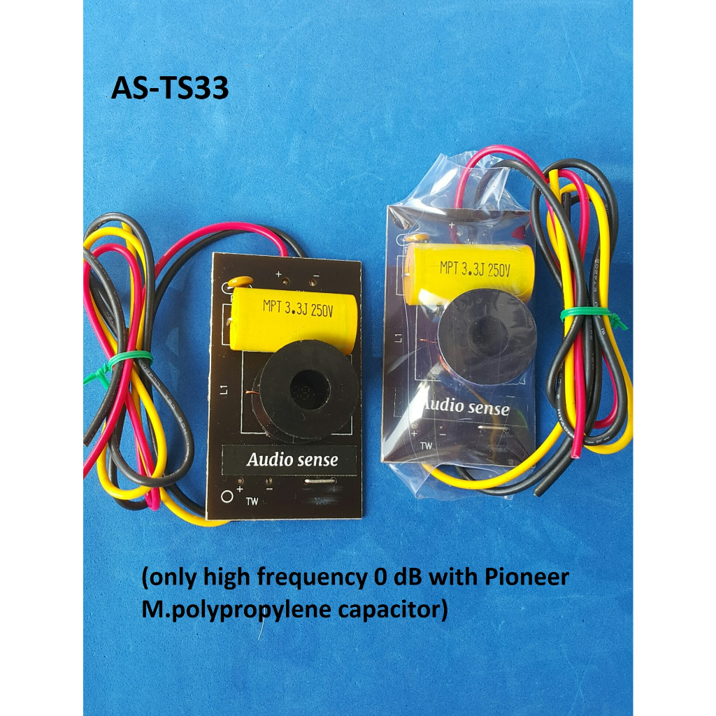 2 pcs high power tweeter speaker 12dB crossover network(with Pioneer ...