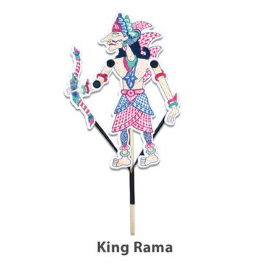 [NEW PACKAGING] DIY Wayang Kulit Puppet Kit with mini marker pens ...