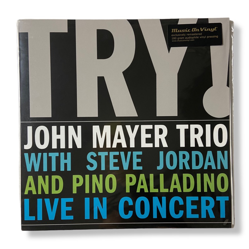John Mayer Trio - Try! Live in Concert (MOV pressing)(Vinyl) | Shopee ...