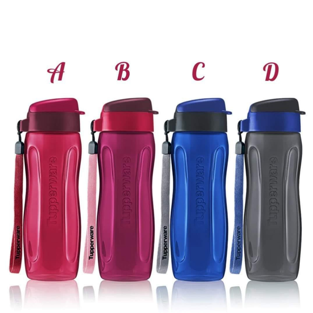 5 Jenis: Tupperware Slim Eco Bottles 1L/ 500ml tumbler (Pls Select ...