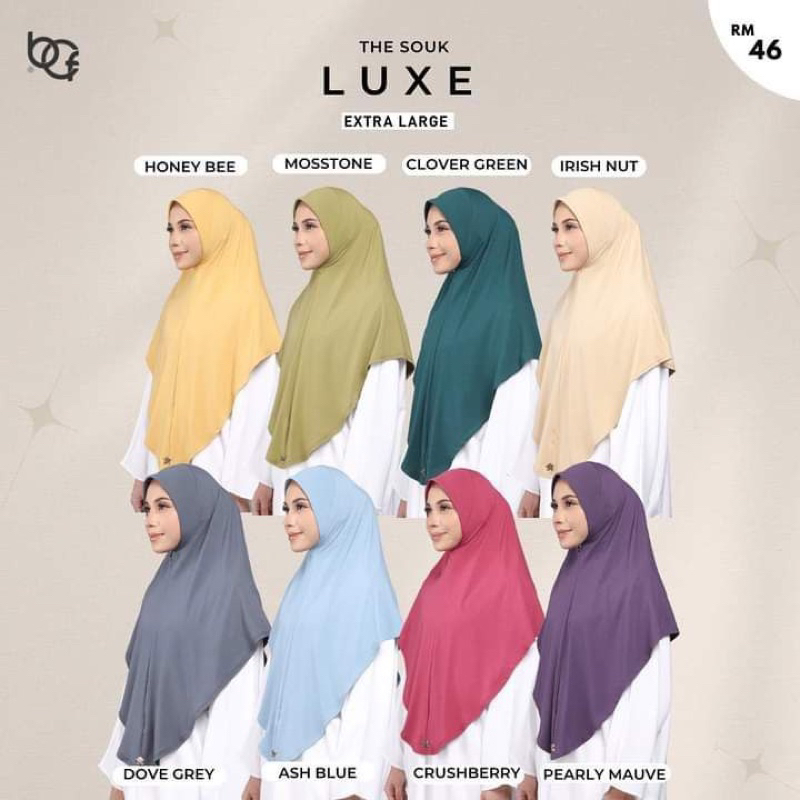 Bychefiza BCF The Souk Luxe Hijab Souk Hijab Haunted Cover Luxe ...