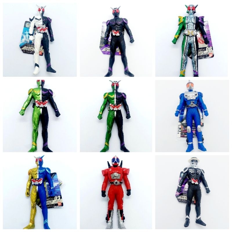 New Bandai Sofubi Kamen Rider W Series | Shopee Philippines