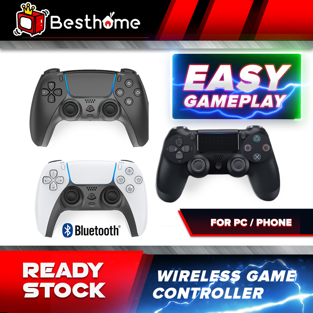 Controller Pc P4 Android Bluetooth wireless Game Games Controller Gamepad Joystick For Android ...
