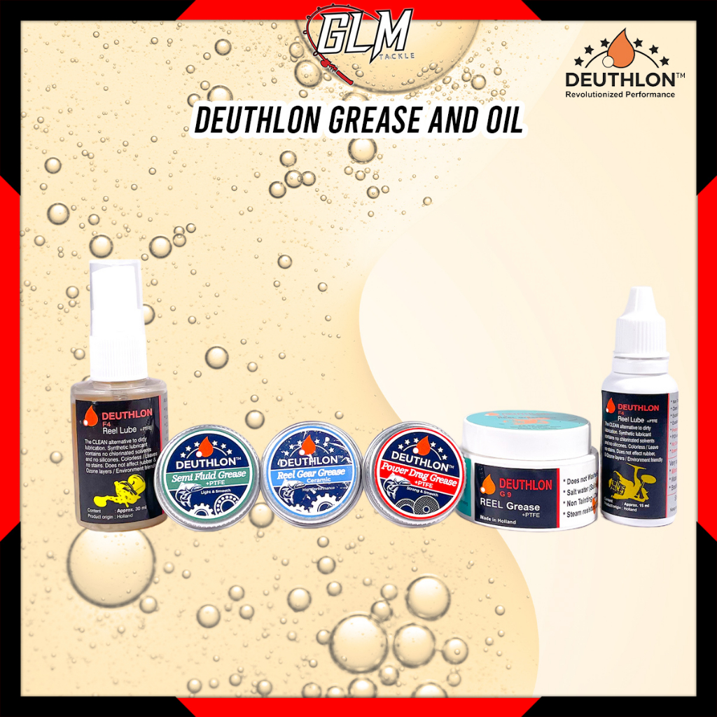 DEUTHLON REEL GREASE / DRAG GREASE 10ML | Shopee Philippines