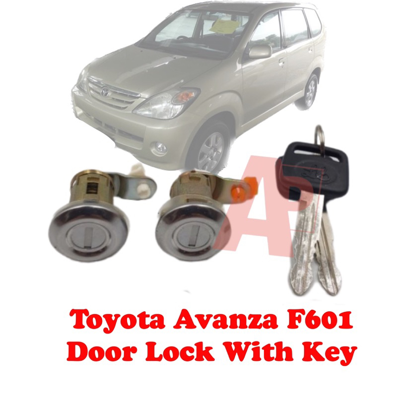 Toyota Avanza F601 Door Lock With Key New 1 Set 2pcs | Shopee Philippines