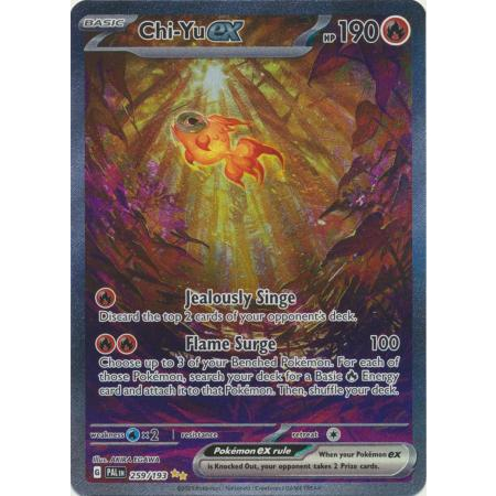 Chi-Yu ex - 259/193 - Special Illustrion - Pokemon TCG (Minor whitening ...