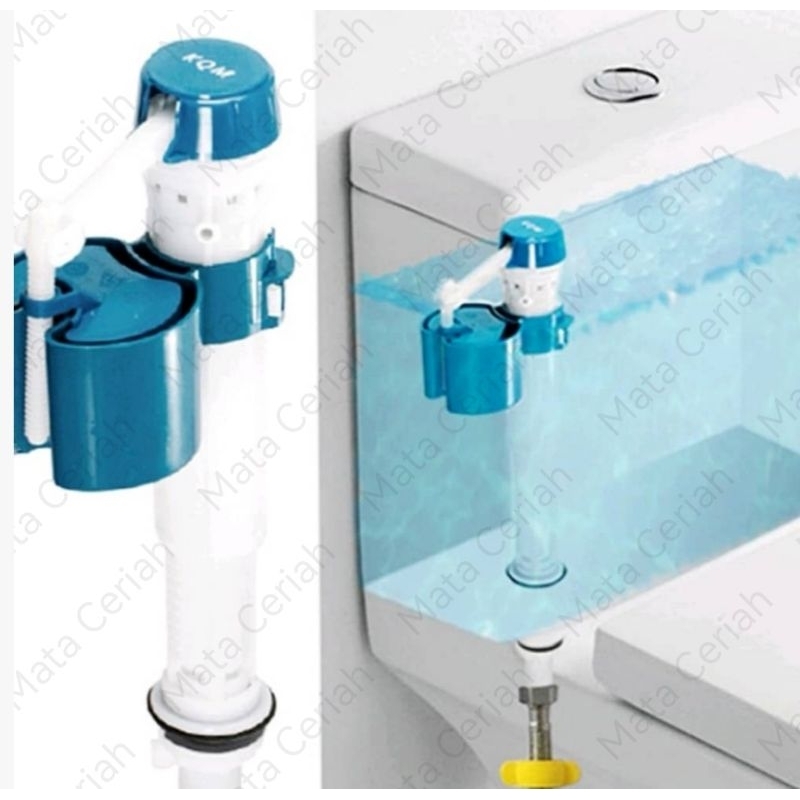 Adjustable Toilet Cistern WC Bottom Float Inlet Valve (Universal ...