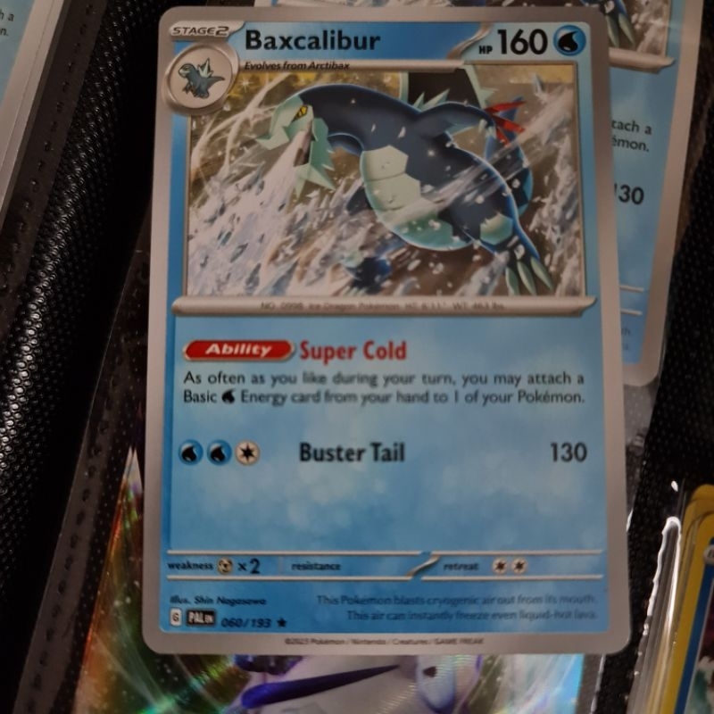 Frigibax 057/193 058/193 Arctibax 059/193 Baxcalibur 060/193 Paldea ...