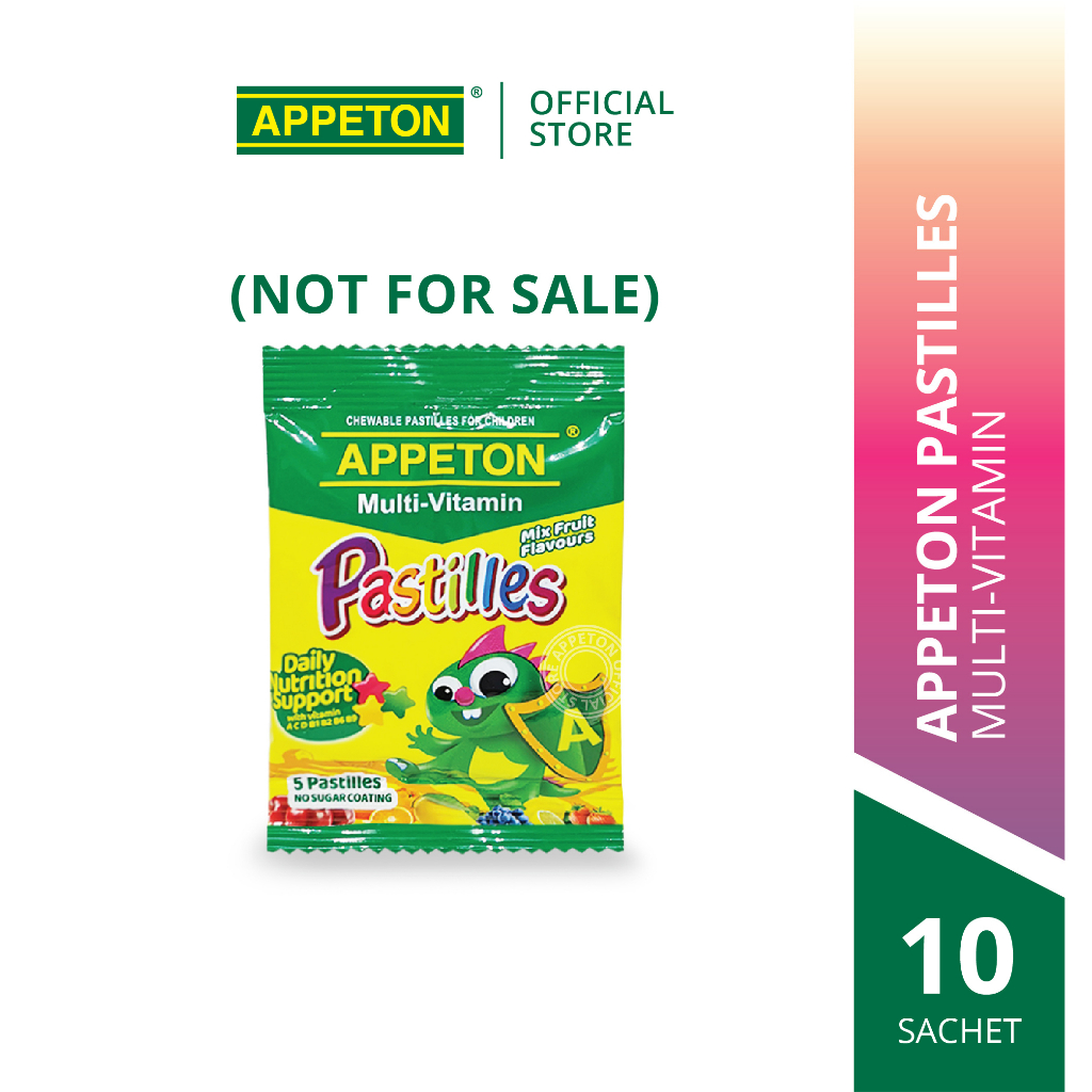 APPETON Multi-Vitamin Pastille Chewable for Children Daily Nutrition ...