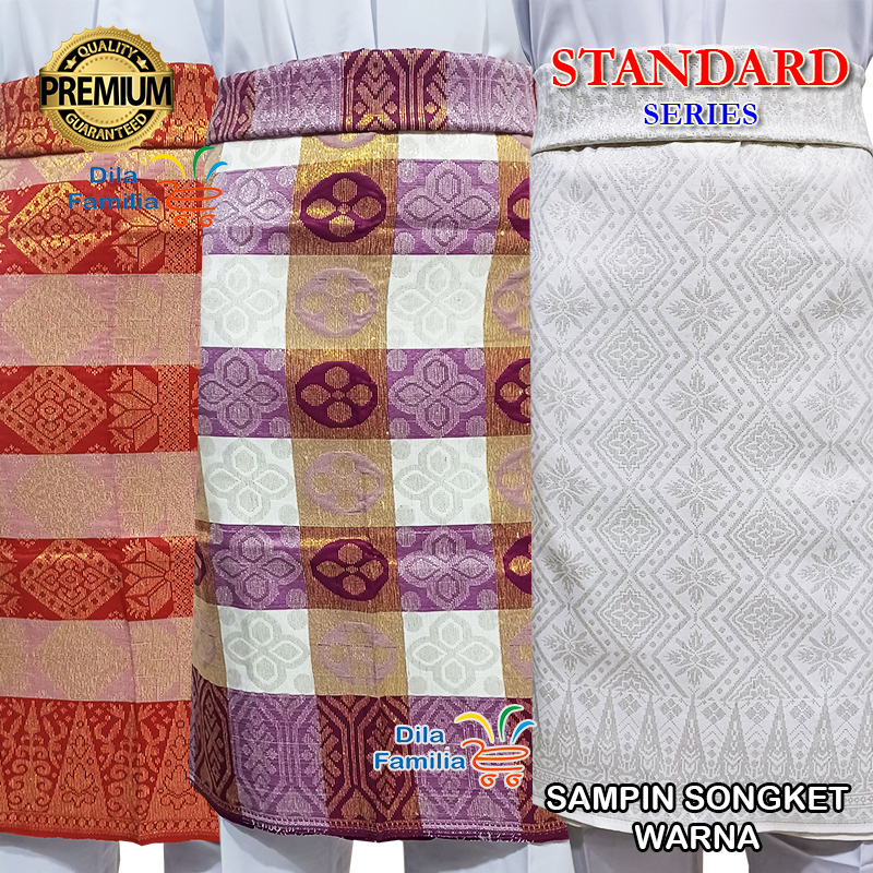 Sampin Songket Ready to Sew 2 Meters Side Exclusive Weaving Various ...