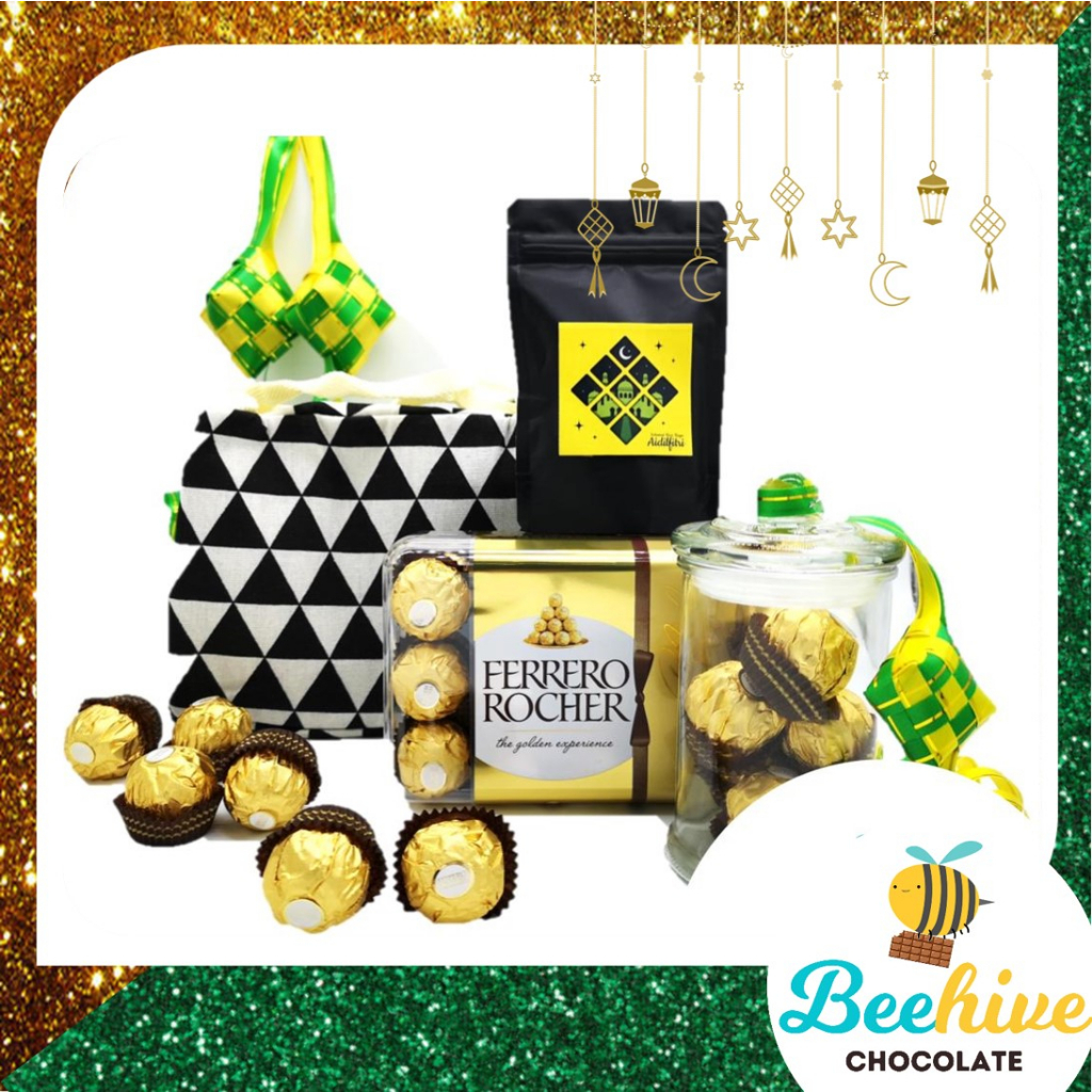Beehive Ferrero Rocher Chocolate Raya Set with Cooler Bag (Assorted ...