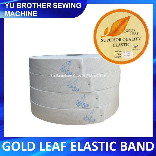 Getah Kain Gold Leaf Grade AA Elastic Band | Shopee Philippines