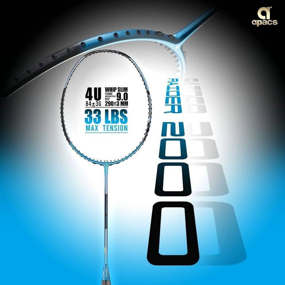 Apacs Raider 2000 Ziggler 18 Racket | Shopee Philippines