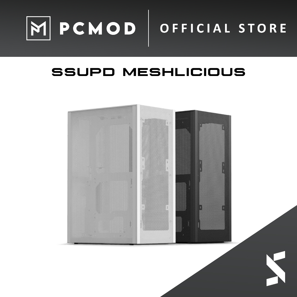 SSUPD Meshlicious Full Mesh ITX Casing PCMOD | Shopee Philippines