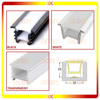 LED Silicone Channel Strip Light Rubber Silicone LED Channel LED Cover ...