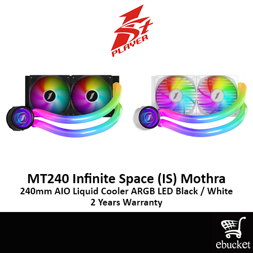 1st Player MT240 Infinite Space (IS) Mothra CPU 240mm All-in-One AIO ...