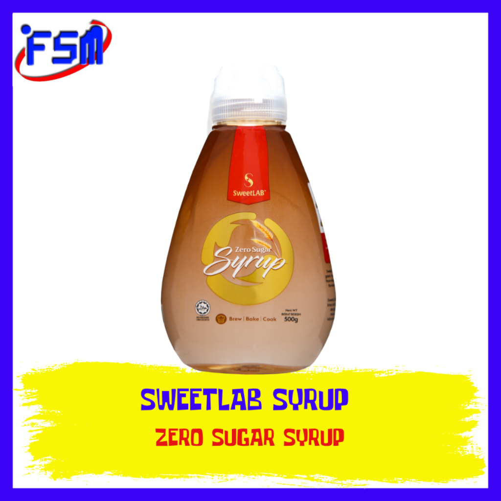 Sweetlab Zero Sugar Syrup - Sugar Syrup Sweetener/ Sugar Substitute ...