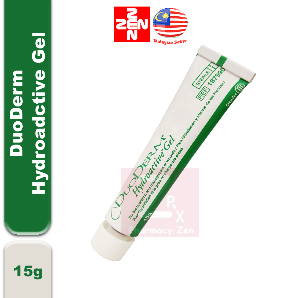 [1 TUBE] DUODERM HYDROACTIVE GEL 15G (Tube)(Expiry date:10/2027 ...