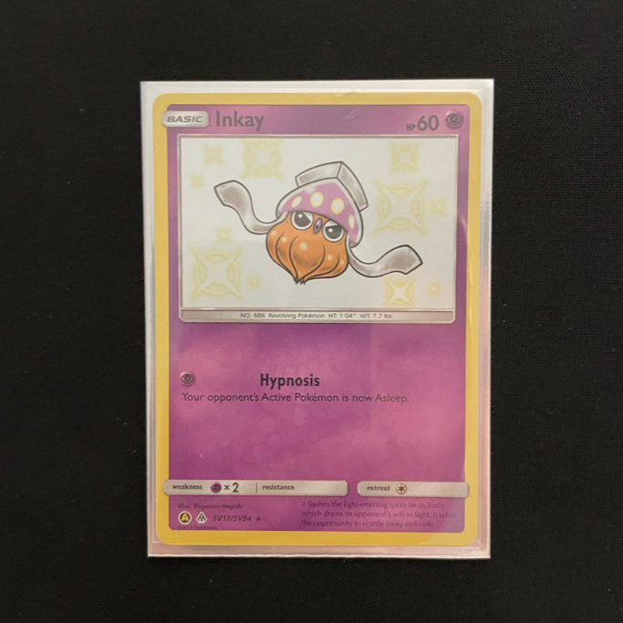 PTCG Hidden Fates Shiny Inkay SV18/SV94 | Shopee Philippines