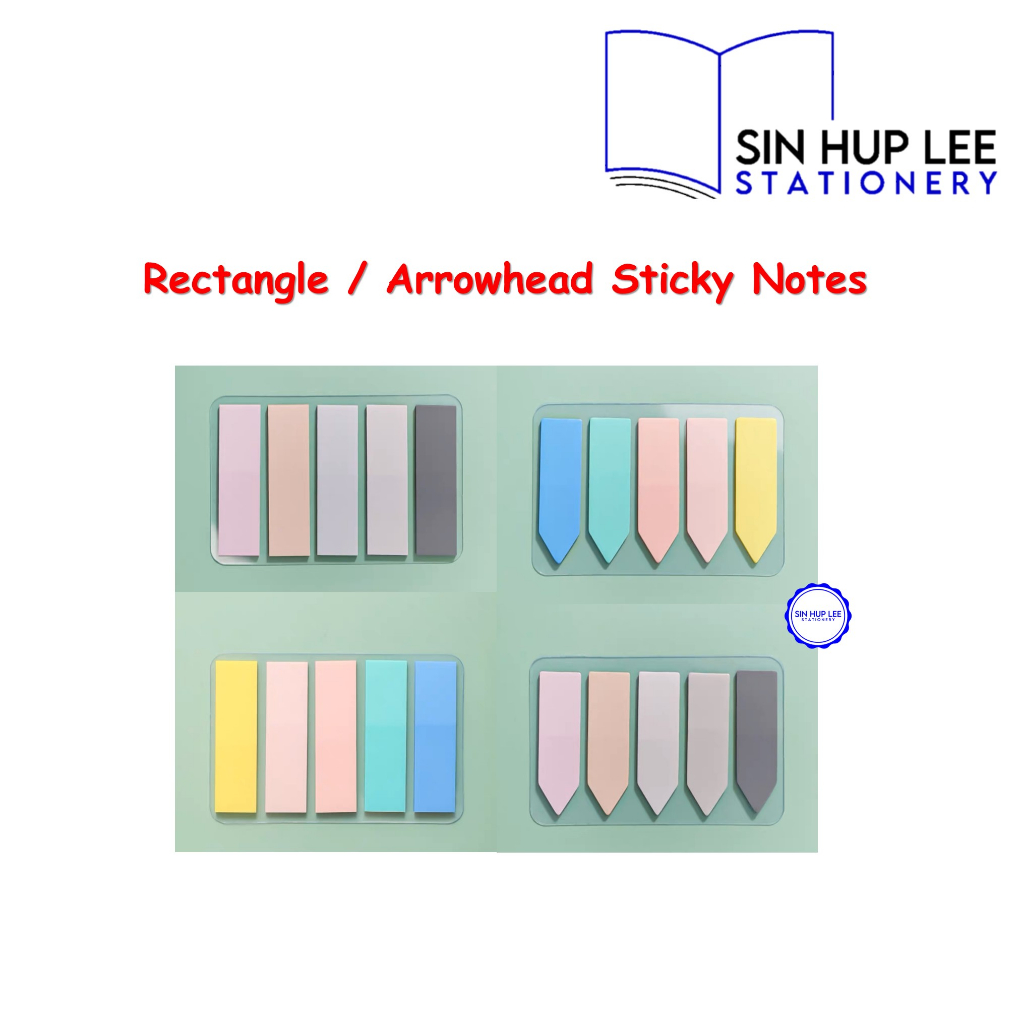 Rectangle / Arrowhead Sticky Notes / Sticky Notes Paster Sticker ...