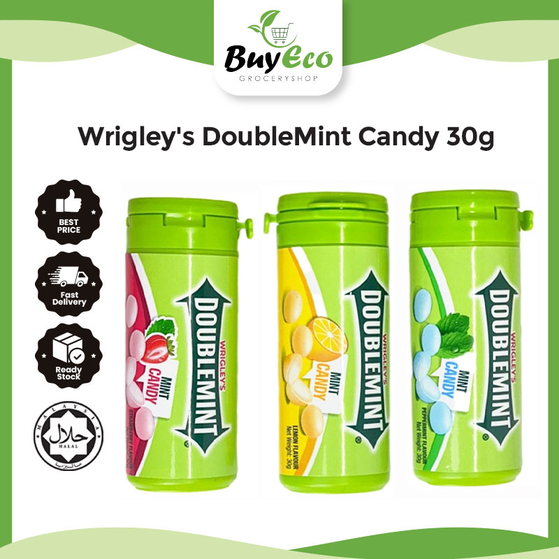 Wrigley's DoubleMint Candy 30g | Shopee Philippines