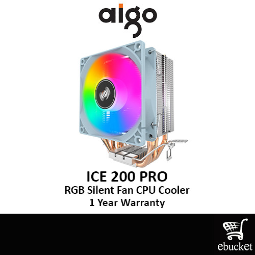 Aigo ICE 200 Pro CPU Air Cooler with RGB Fan | Shopee Philippines