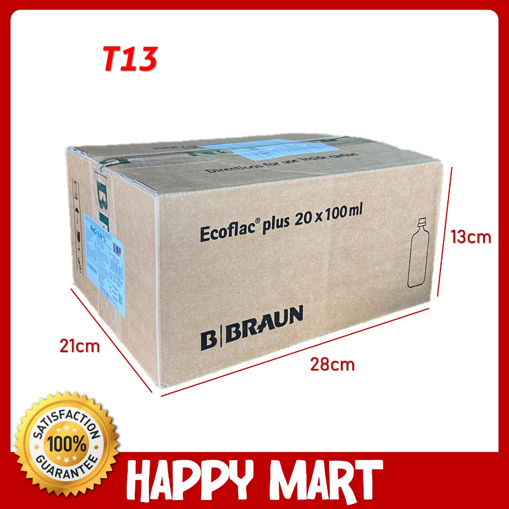 Carton Box 28 x 21 x 13 cm Packaging Box Packing Box Paper Boxes Kotak ...